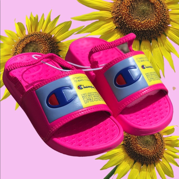 Champion | Shoes | Toddler Champion Super Slide Select Bubble Pink ...
